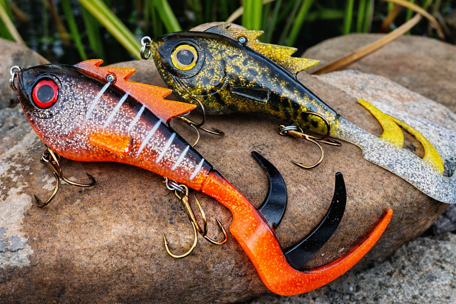 New The Menace from Livingston Lures New Musky and Pike lure